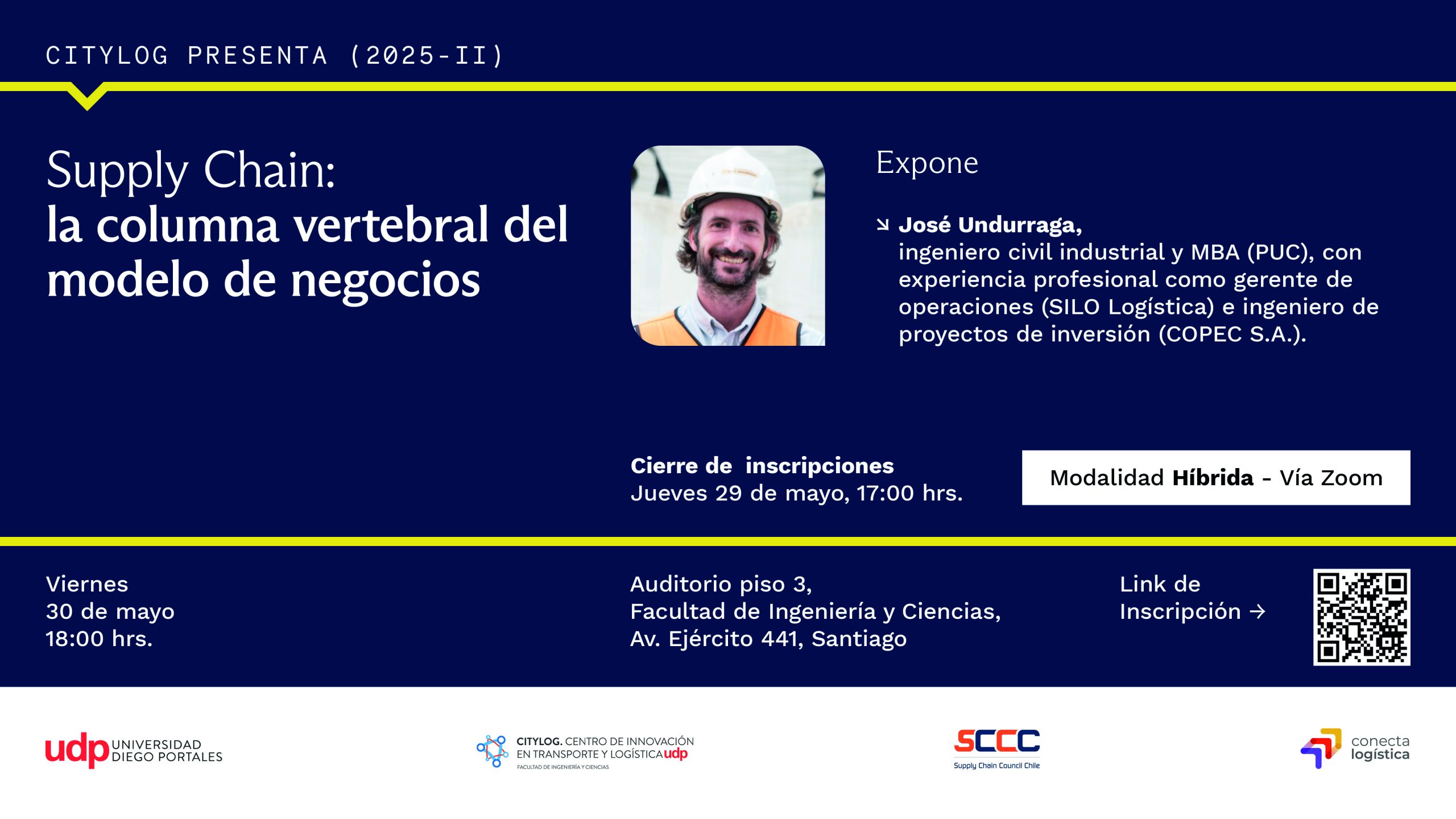 CITYLOG Presenta (2025-II): Supply Chain: La columna vertebral del Modelo de Negocios – Citylog UDP